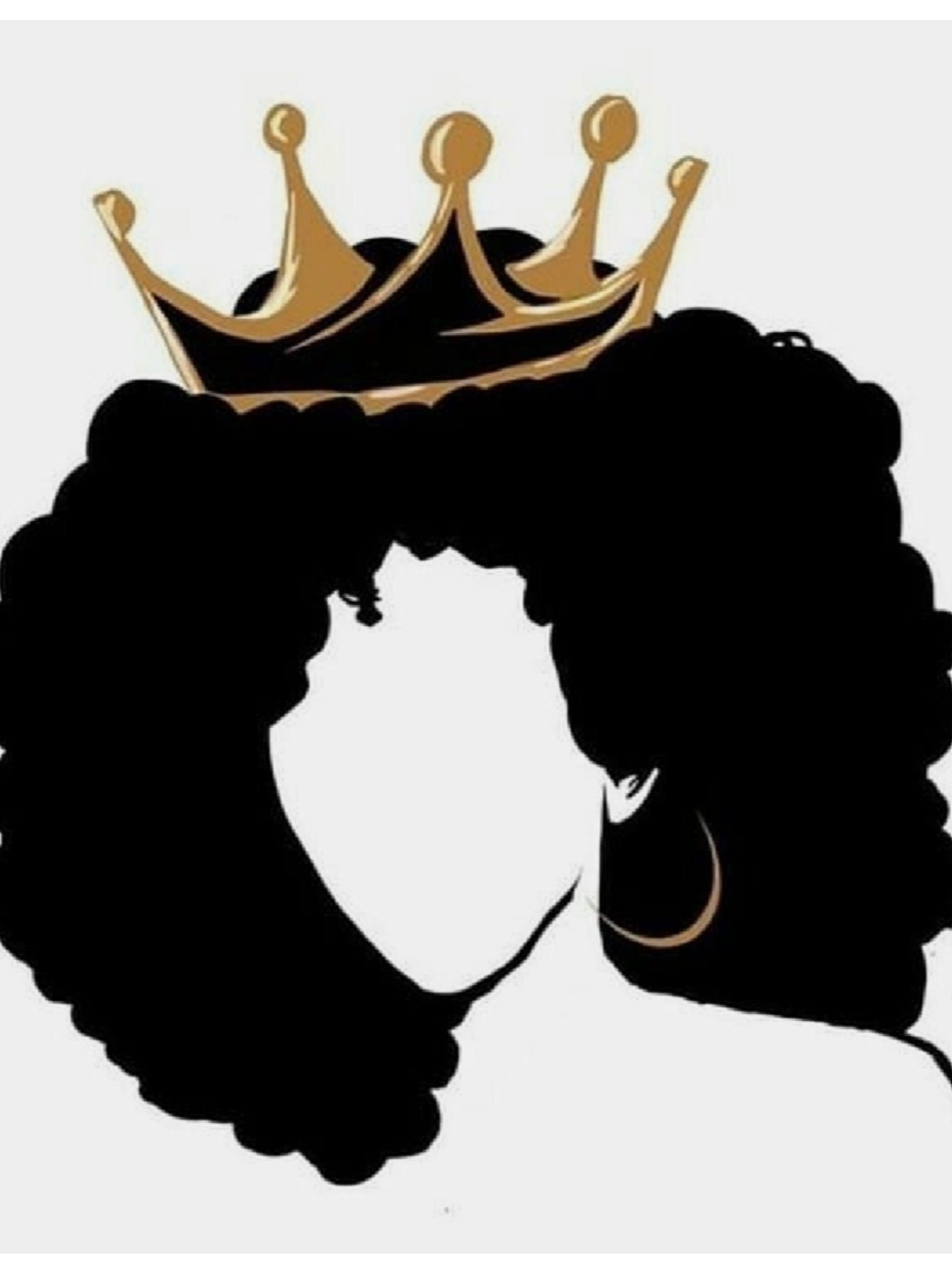 Afro Queen Wall Art, Wall Decor, Printable, Digital Download - Etsy