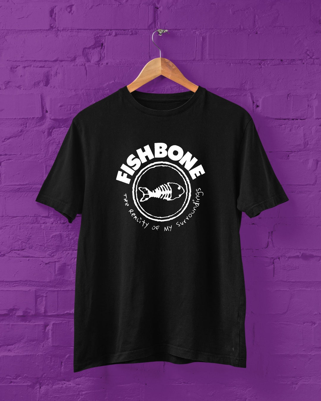 Fishbone Truth and Soul Logo Rock Band Black Tee Clothing - Etsy