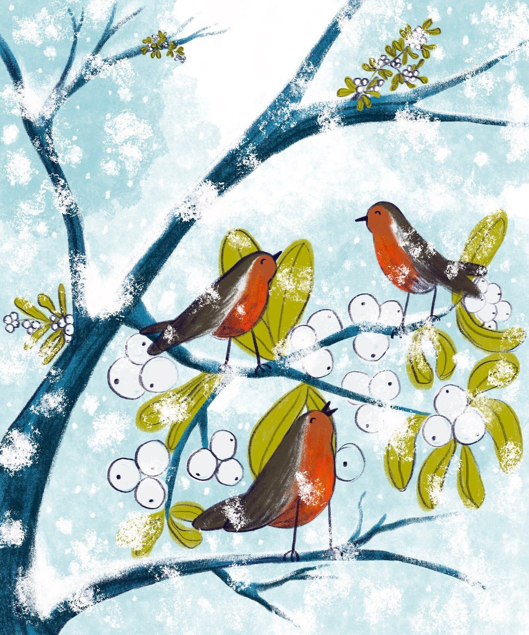 Christmas Printables,holiday Cards , Printable Postcards, Cute ...