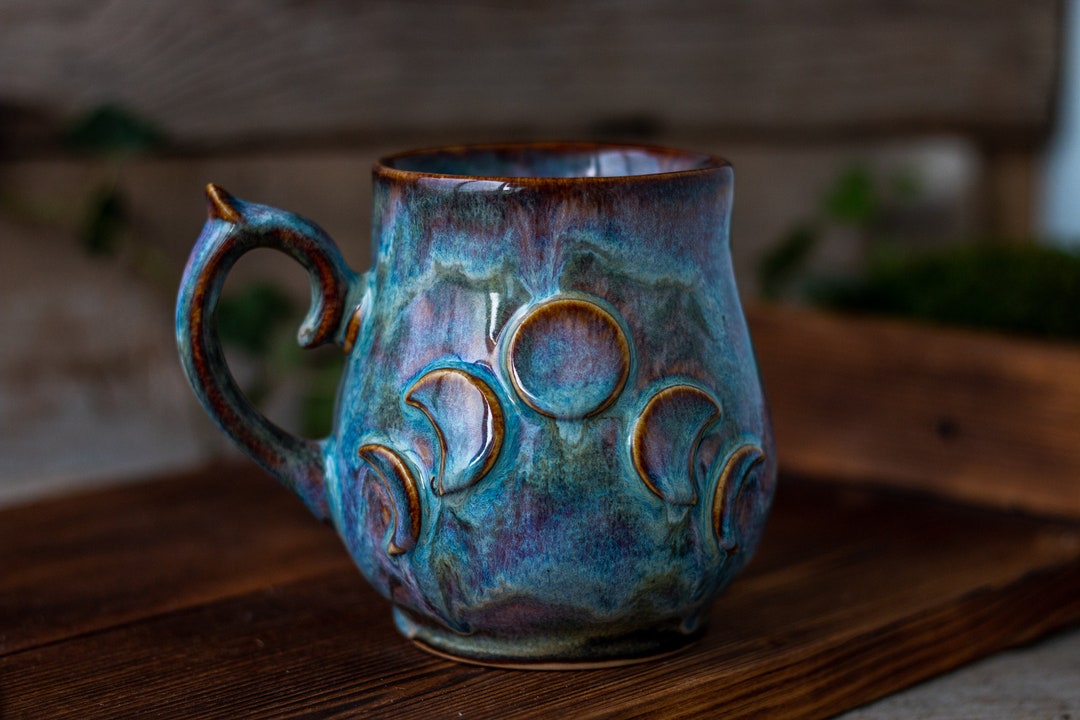 Moon Mug, Handmade Mug - Etsy