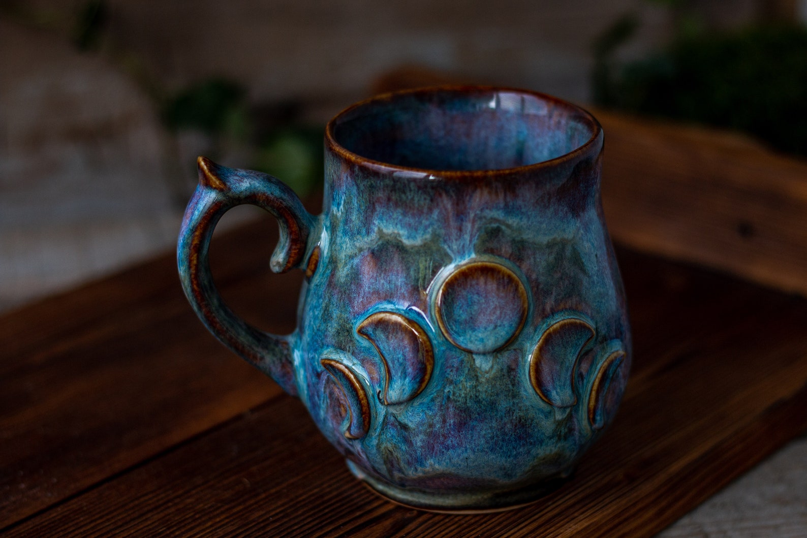Moon Mug, Handmade Mug - Etsy