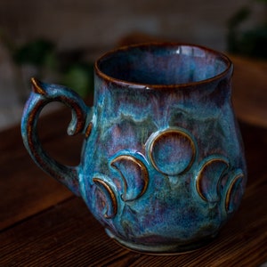 Moon Mug, Handmade Mug - Etsy