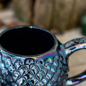 Ceramic Mug, Dragon Scale Mug, Handmade Pottery, Сauldron - Etsy