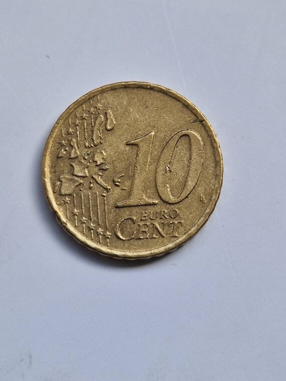 10 Euro Cent Old Map of Europe Austria 2007 - Etsy