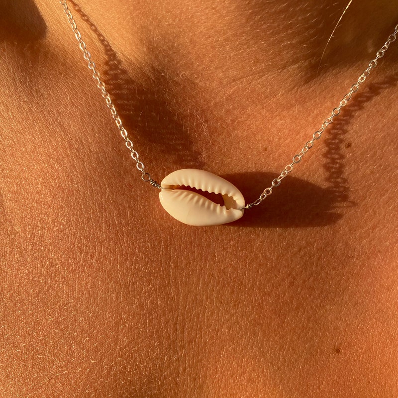 Cowrie Shell Necklace - Etsy