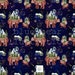 Grizzly Bear Family Seamless Pattern, Seamless Bear Family Pattern ...