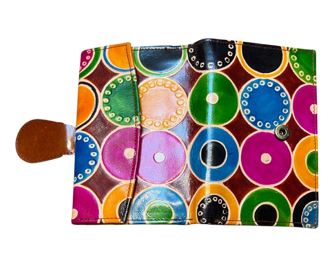 Masha Ethnic Indian Style Leather Wallet for Women - Etsy