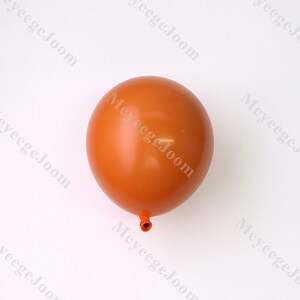 5"/10"/12"/18" Double Stuffed Balloon Cream Peach Apricot Orange Matte ...