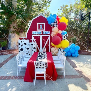 130pcs Wild One DIY Balloon Arch Cow Boy Farm Animal Themed Southern ...