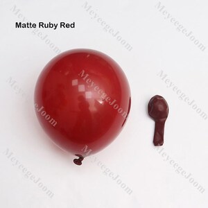 110pcs Baby Shower Balloon Garland Red Sand Blue Boho Balloons Happy ...