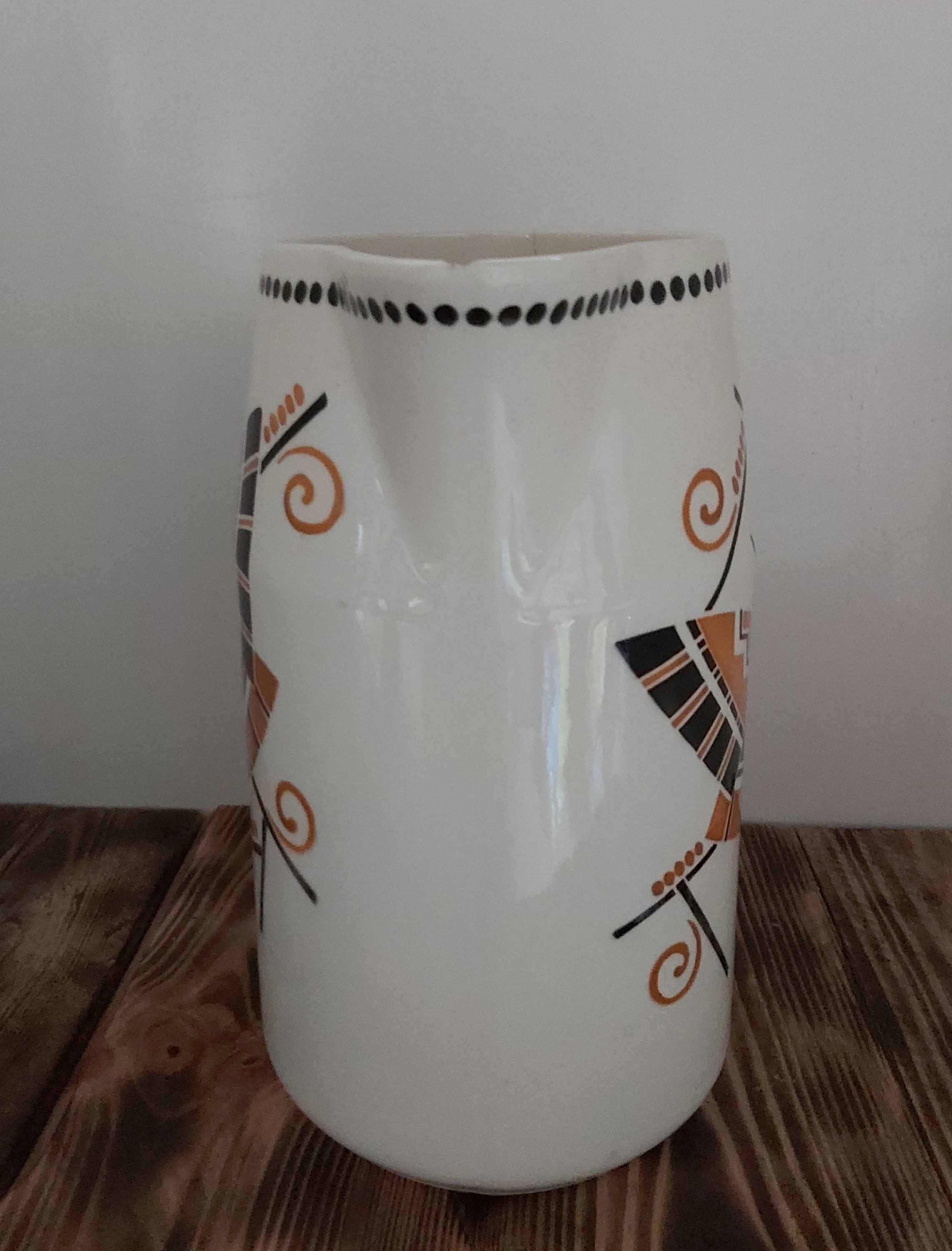 Badonviller Model Papillon Toilet Pitcher Vintage Pichet Toilet Pitcher ...