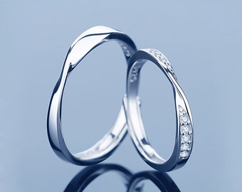 Simple Couple Rings for Him - Etsy