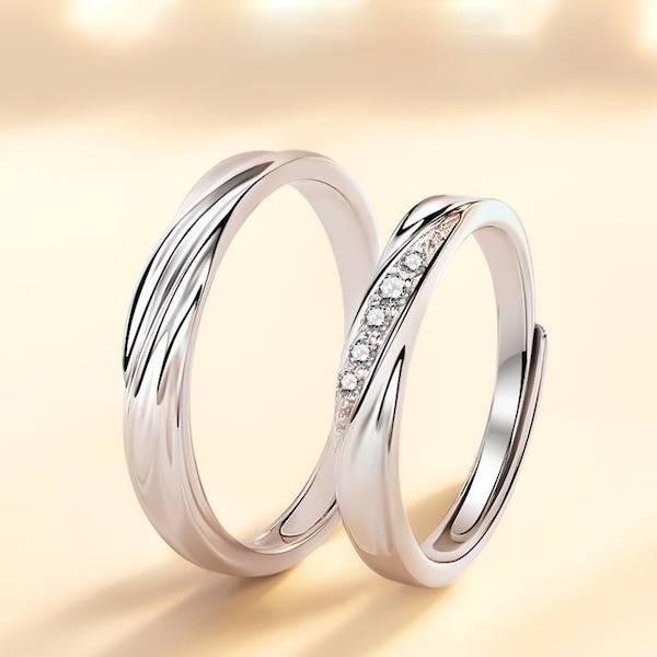 Couple Ring Set - Etsy