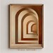 Abstract Architectural Printable Art - Minimalist Neutral Arch Design ...