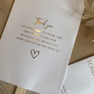 FOIL WEDDING FANS Order of the Day Fans Wedding Cards Thank You Fans ...