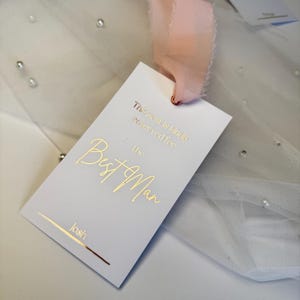 Reserved Seating Tags, Real Foil, Wedding Tags, Seating Plan, Ribbon ...