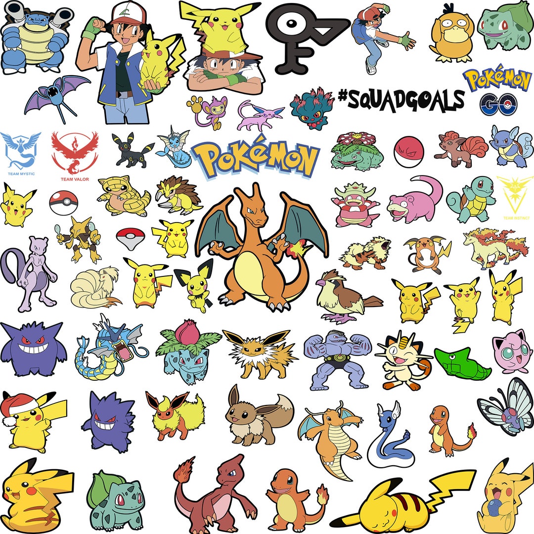 Plotterdatei Pokemon Cartoon Cricut Plotterdatei - Etsy.de