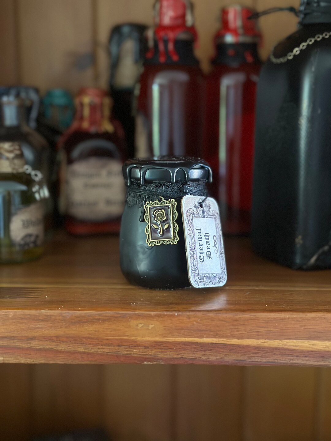 Dark Magic Potions Bottleseternal Death - Etsy
