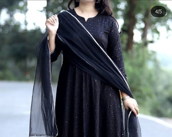 Chicken Kari Suit Black - Etsy