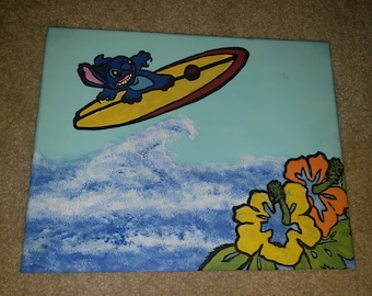 Lilo and Stitch Surfboard - Etsy