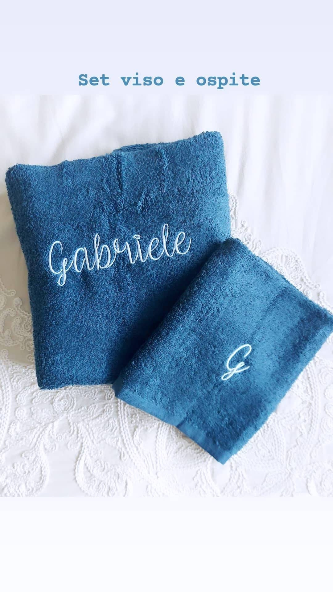 Embroidered Face + Guest Towels - Etsy