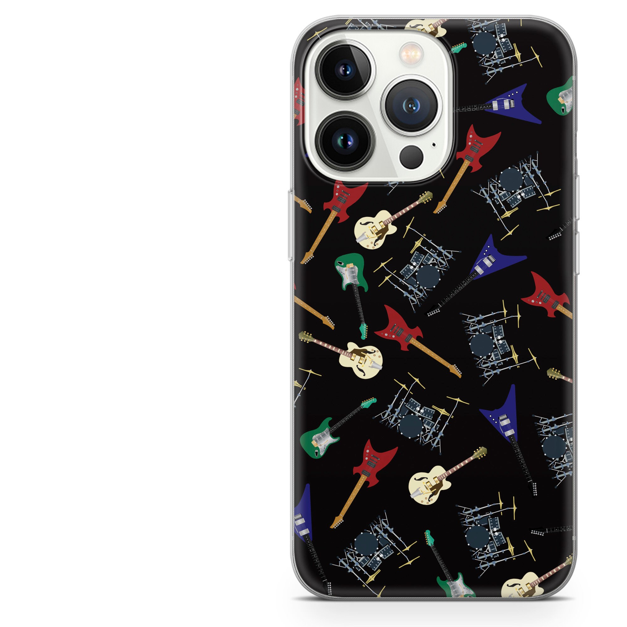 Rock N Roll Case Heavy Metal Cover Fit for iPhone 14 Pro, 13, 12, 11 ...