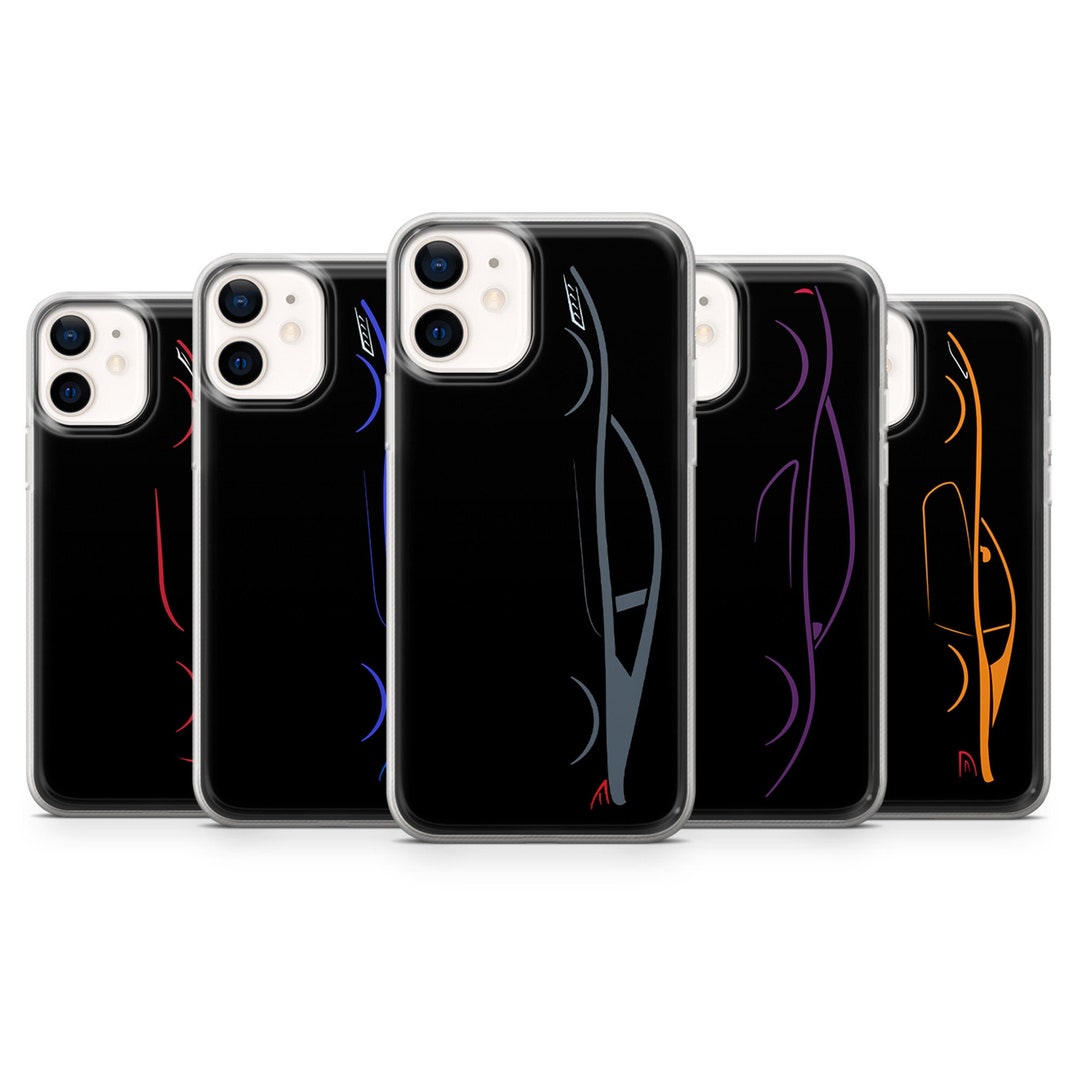 Sports Car Phone Boy Racer Cover Fit for iPhone 14 Pro, 13, 12, 11, XR ...