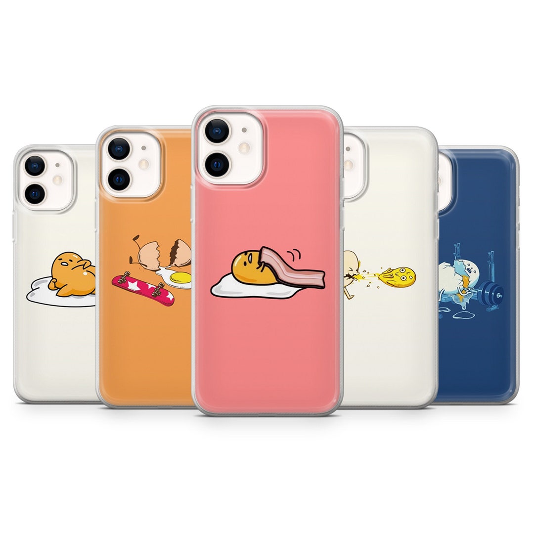 Funny Eggs Phone Case Kawaii Bacon Cover Fit for iPhone 14 Pro, 13, 12 ...