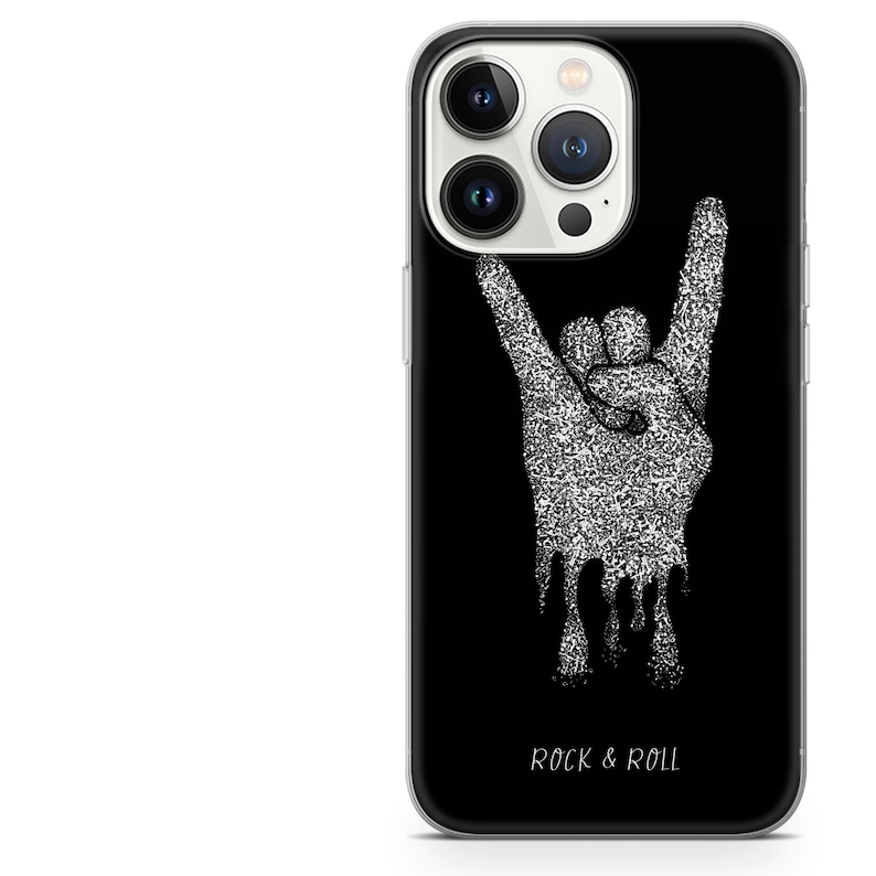 Rock N Roll Case Heavy Metal Cover Fit for iPhone 14 Pro, 13, 12, 11 ...