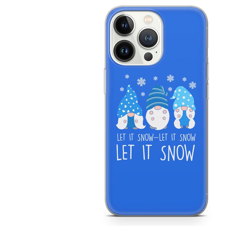 Let It Snow Phone Case Winter Snow Cover Fit for iPhone 14 Pro, 13, 12 ...