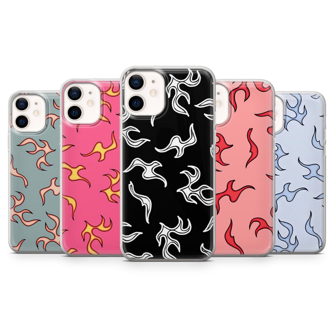 Fire Flame Phone Case Indie Y2K Cover Fit for Iphone 14 Pro - Etsy Denmark