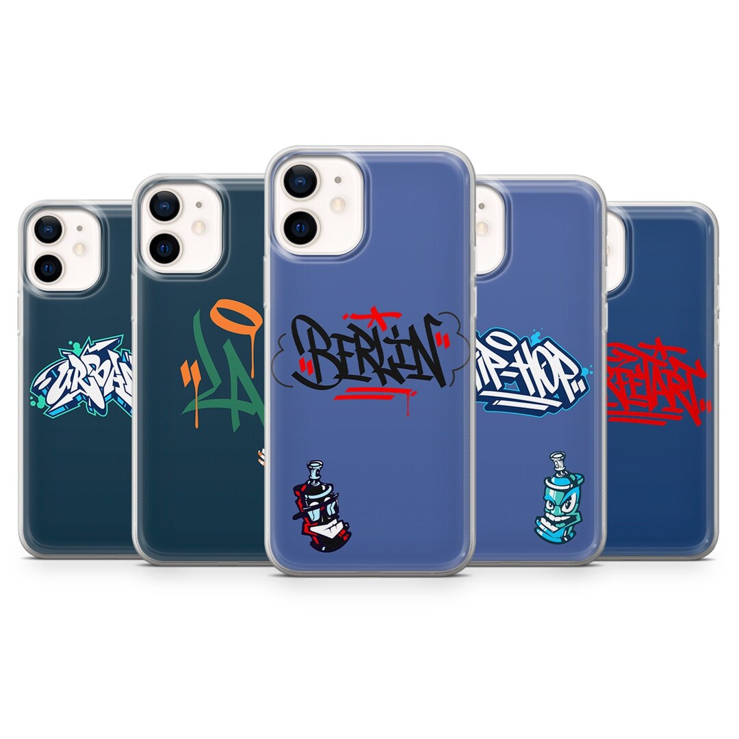 Graffiti Phone Case Street Art Cover Fit for iPhone 14 Pro, 13, 12, 11 ...