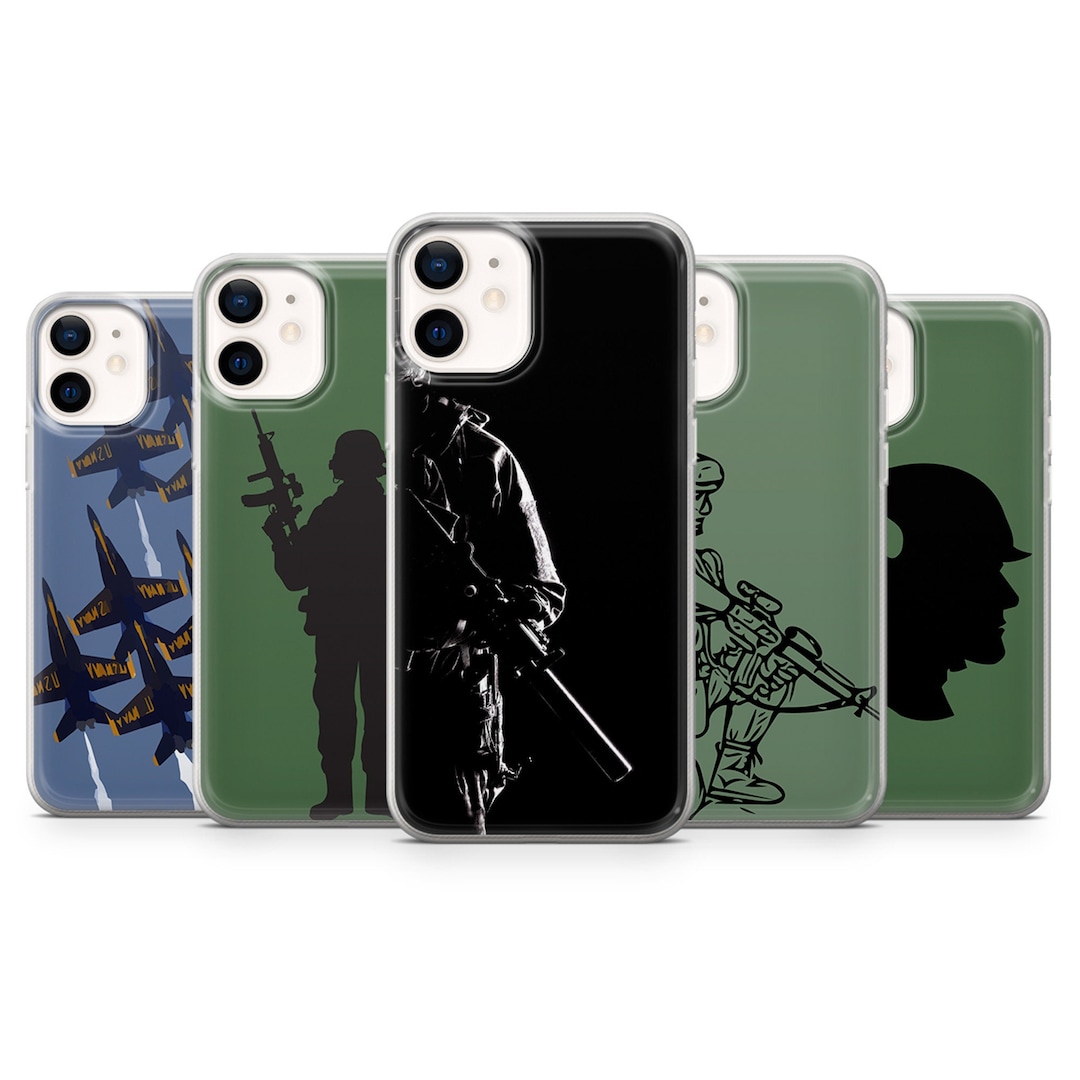 Military Tactic Army Phone Case Solger Cover Fit for iPhone 14 Pro, 13 ...