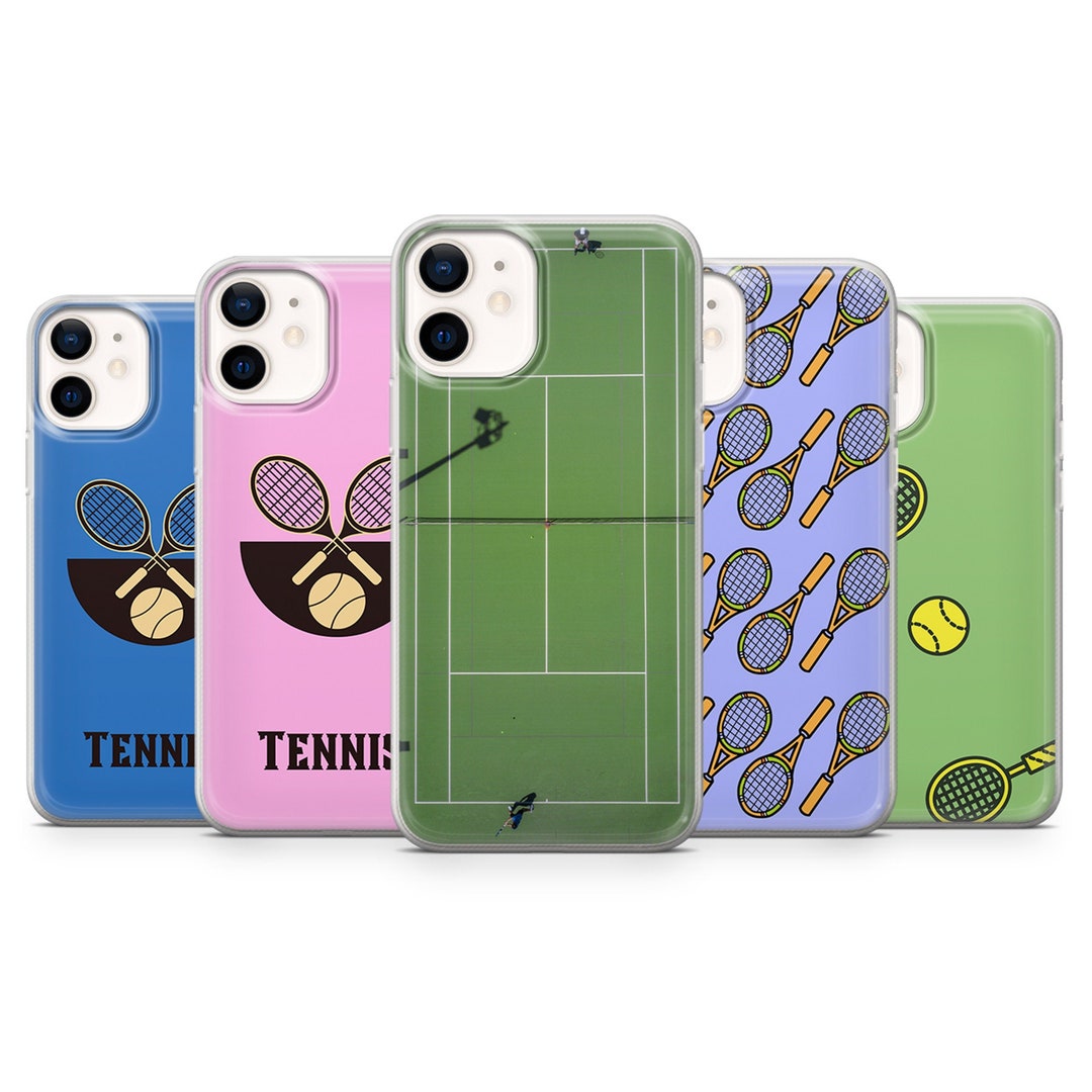 Tennis Phone Case Sports Cover Fit for iPhone 14 Pro, 13, 12, 11, XR, 8 ...