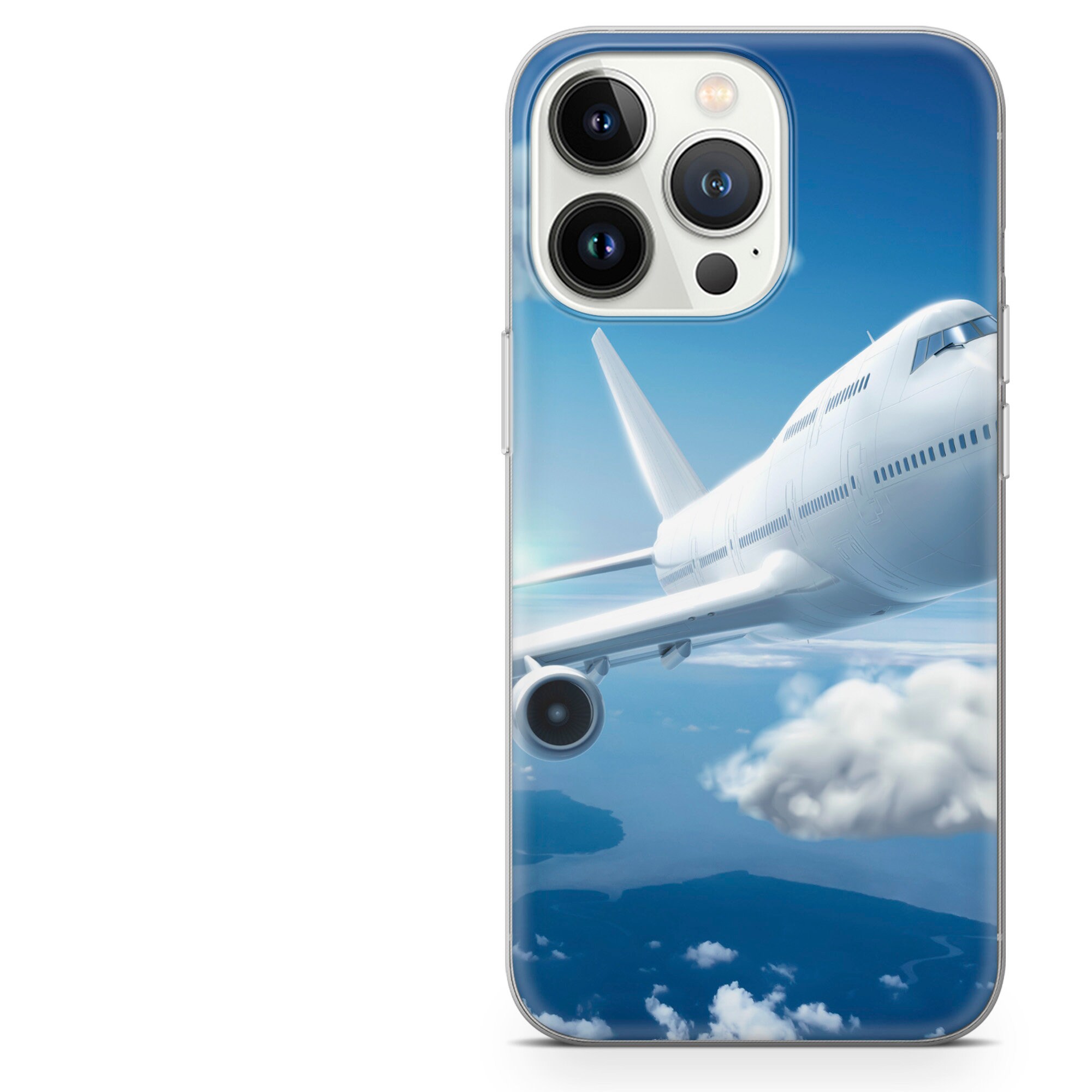 Plane Phone Case Aviation Cover Fit for iPhone 14 Pro, 13, 12, 11, XR ...