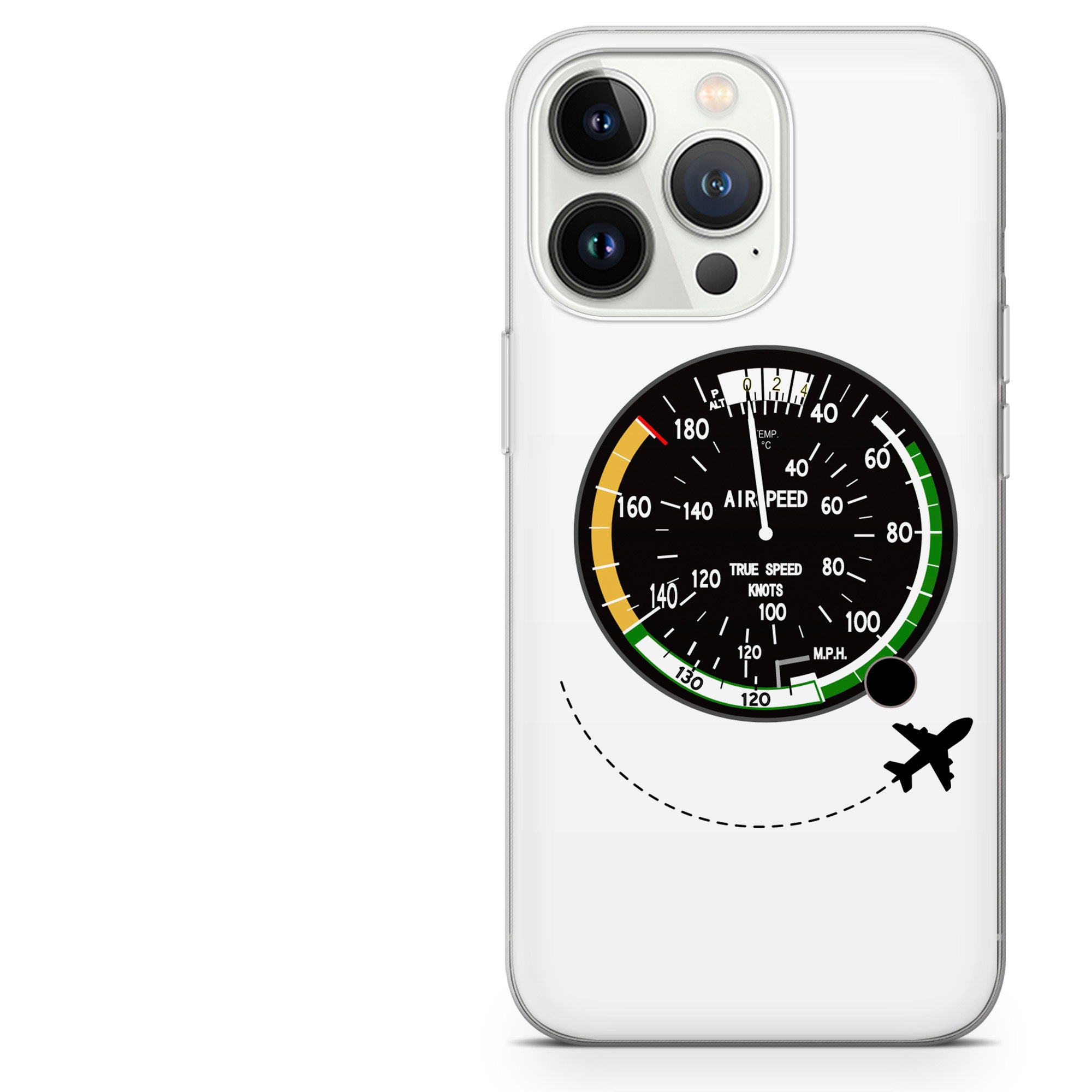 Plane Phone Case Aviation Cover Fit for iPhone 14 Pro, 13, 12, 11, XR ...