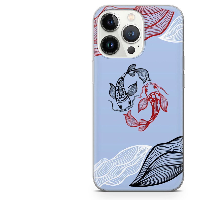 Koi Fish Phone Case Japanese Art Cover Fit for Iphone 14 Pro - Etsy