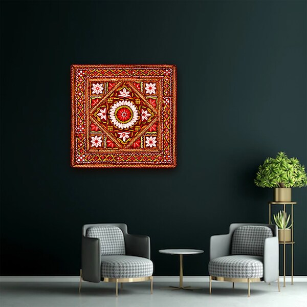 Indian Thread Work Wall Art - Etsy