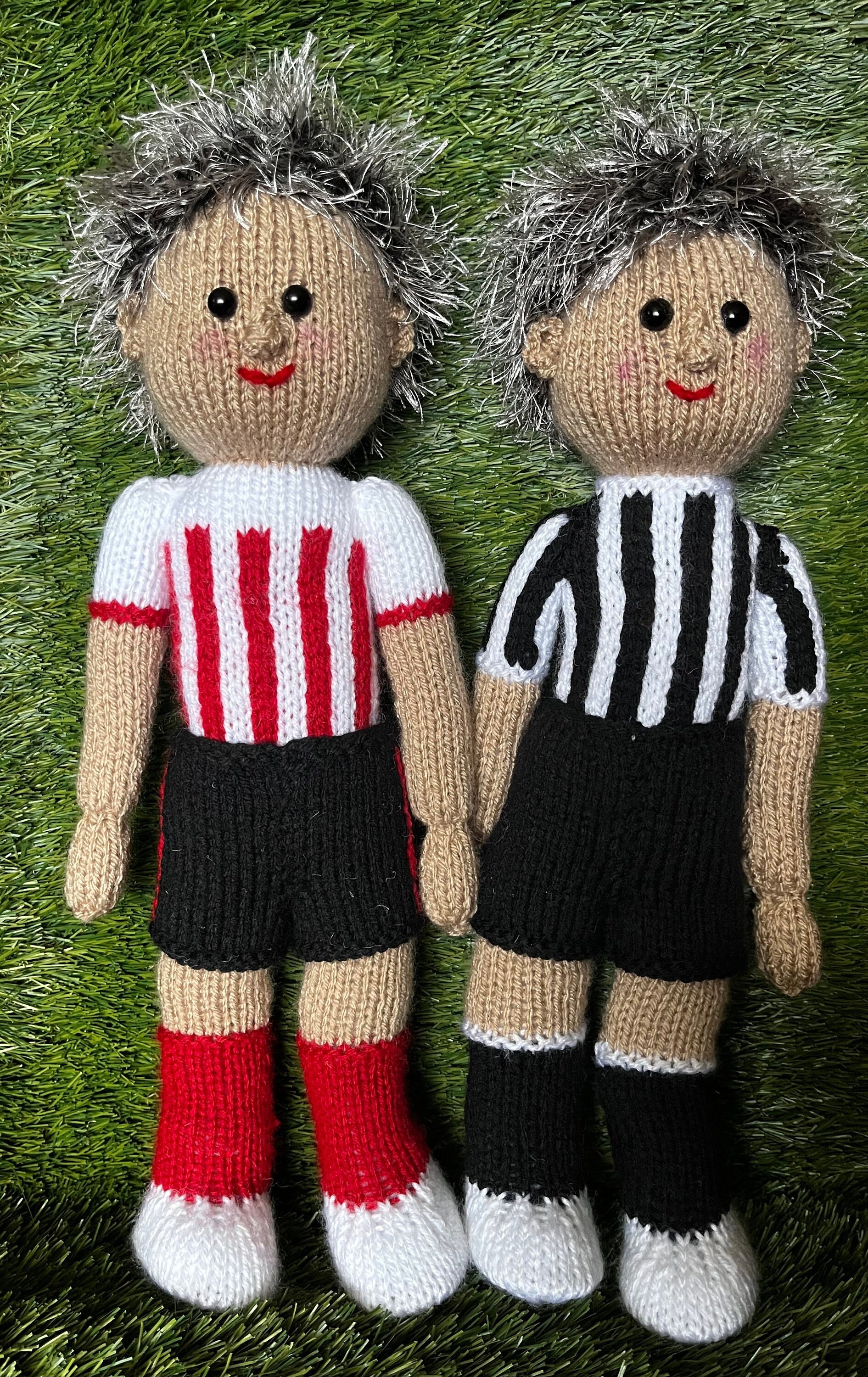 Knitting Pattern Footballer - Etsy UK