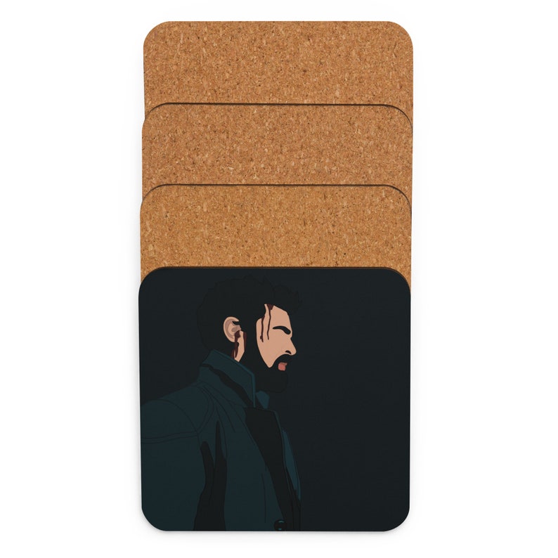 The Boys Billy Butcher Cork Coaster - Etsy