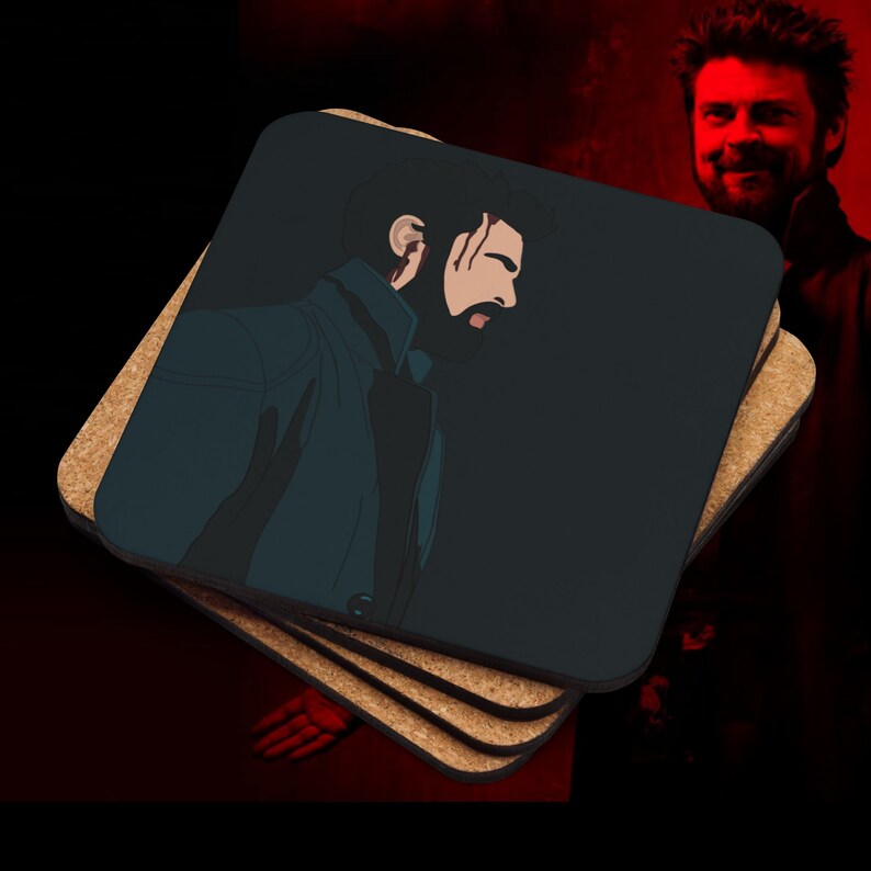 The Boys Billy Butcher Cork Coaster - Etsy