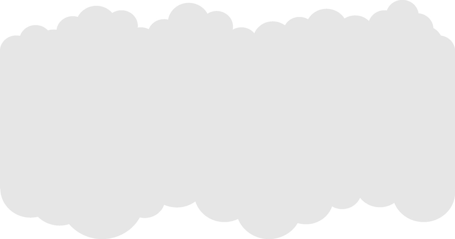 DIY Stencil SVG Dual Cloud Edge Design - Etsy UK