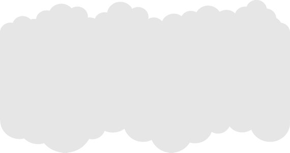 DIY Stencil SVG Dual Cloud Edge Design - Etsy