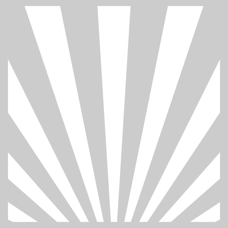 Sun Stencil SVG Bundle, Sun Ray SVG, Sun Burst Sunrise Stencil, Sunset ...