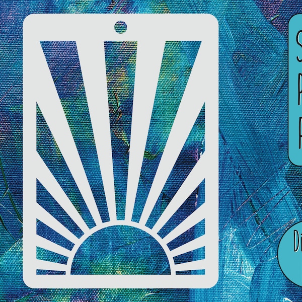 Sun Stencil - Etsy