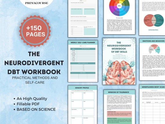 The Neurodivergent Friendly Workbook Of DBT Techniques, 42% OFF