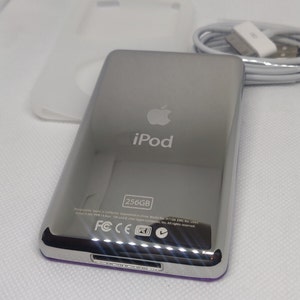 Apple Ipod Classic - 7th/6th Gen, Purple+white+grey (3000mah Battery ...