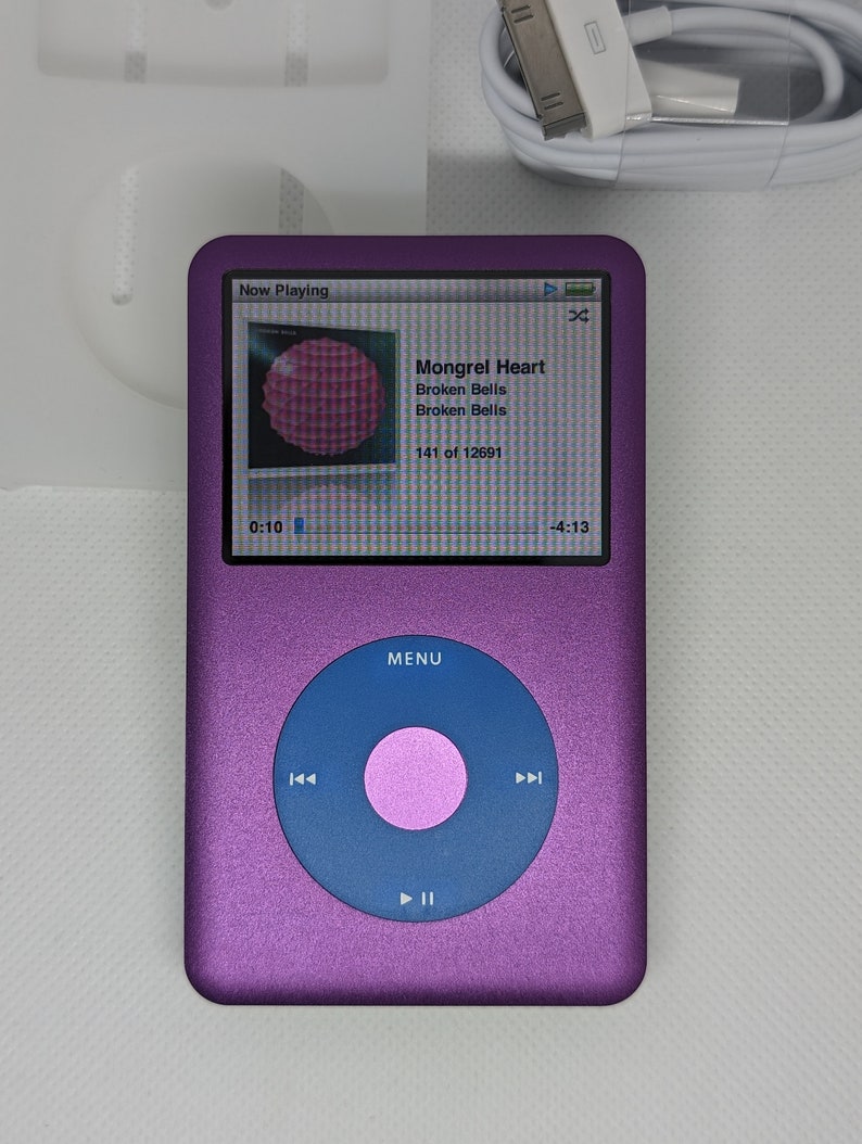 Apple Ipod Classic - 7th/6th Gen, Purple+blue (3000mah Battery ...