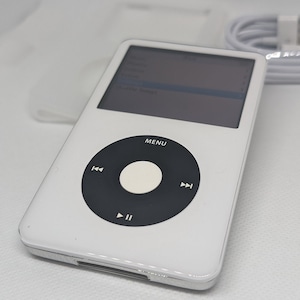Apple Ipod Classic - 5th Gen, White+black (3000mah Battery, Customised ...