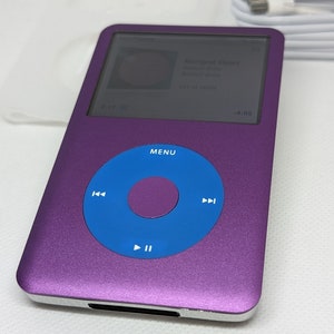 Apple Ipod Classic - 7th/6th Gen, Purple+blue (3000mah Battery ...